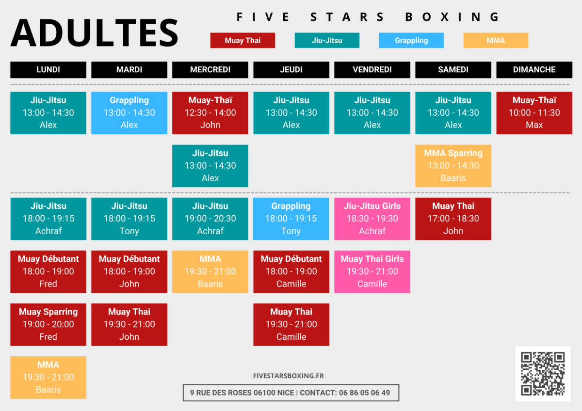 Accueil - Five Star Boxing